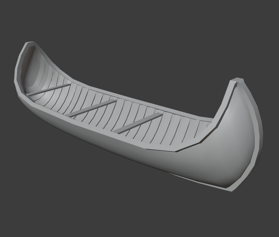ArtStation - Canoe | Game Assets