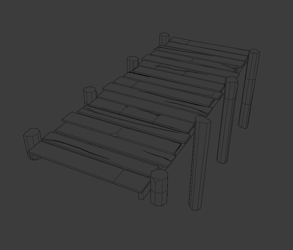 ArtStation - Bridge | Game Assets