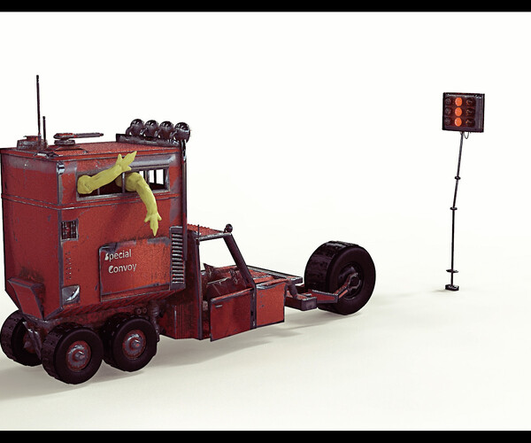 ArtStation - Special Convoy | Game Assets