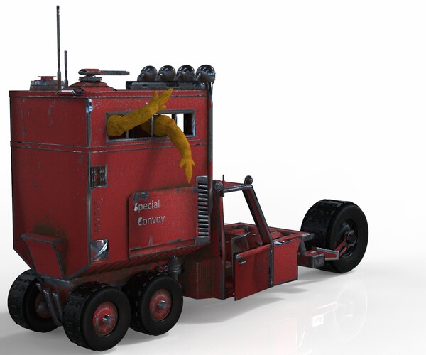 ArtStation - Special Convoy | Game Assets