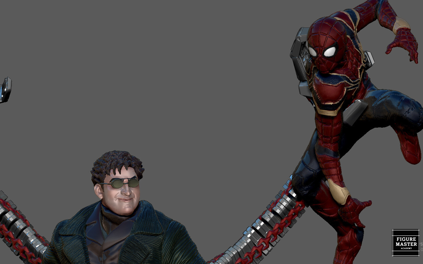 ArtStation - DOCTOR OCTOPUS IRON SPIDER SPIDERMAN NO WAY HOME MCU ...