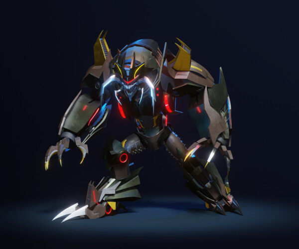ArtStation - Insecticon Transformers Prime 3D Character Rig | Game Assets