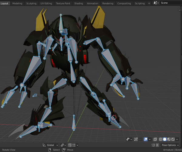 ArtStation - Insecticon Transformers Prime 3D Character Rig | Game Assets