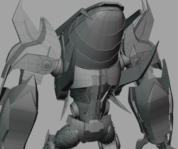 ArtStation - Insecticon Transformers Prime 3D Character Rig | Game Assets