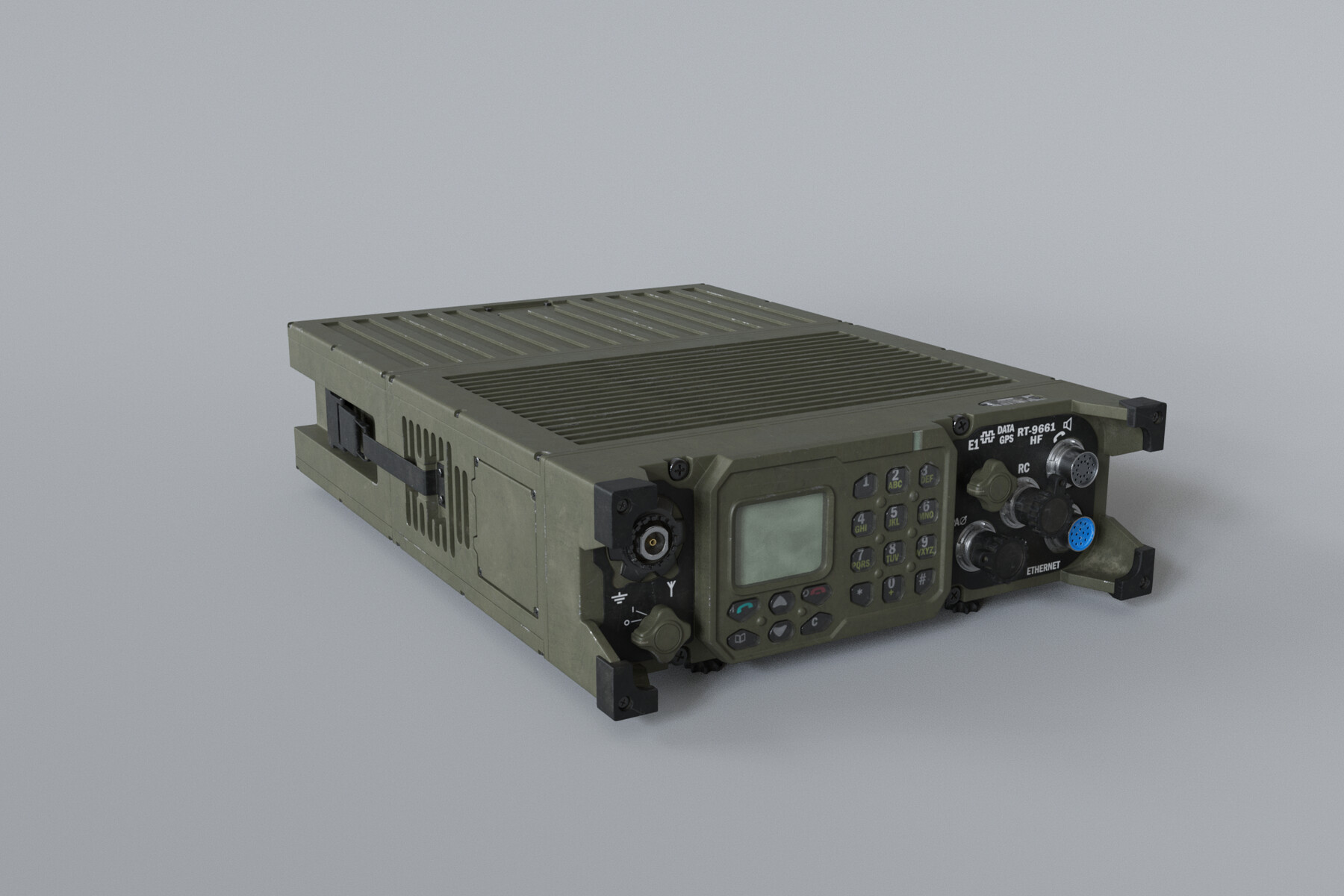 ArtStation - Military Radio - SubD Asset for Films and Games | Game Assets