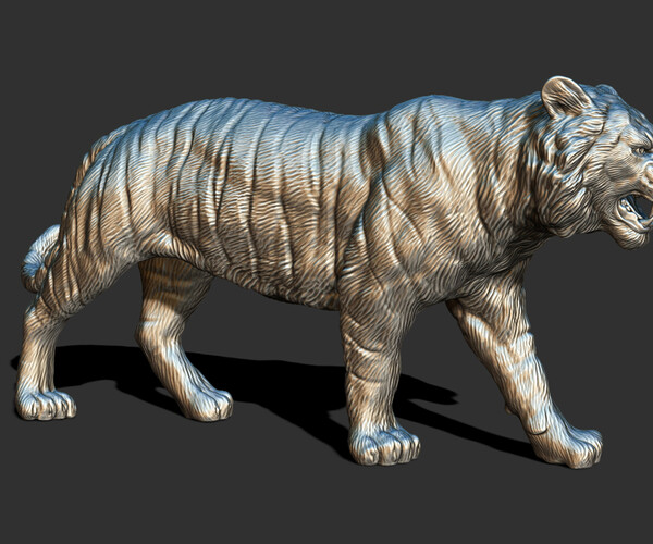 ArtStation - Tiger walking | Resources