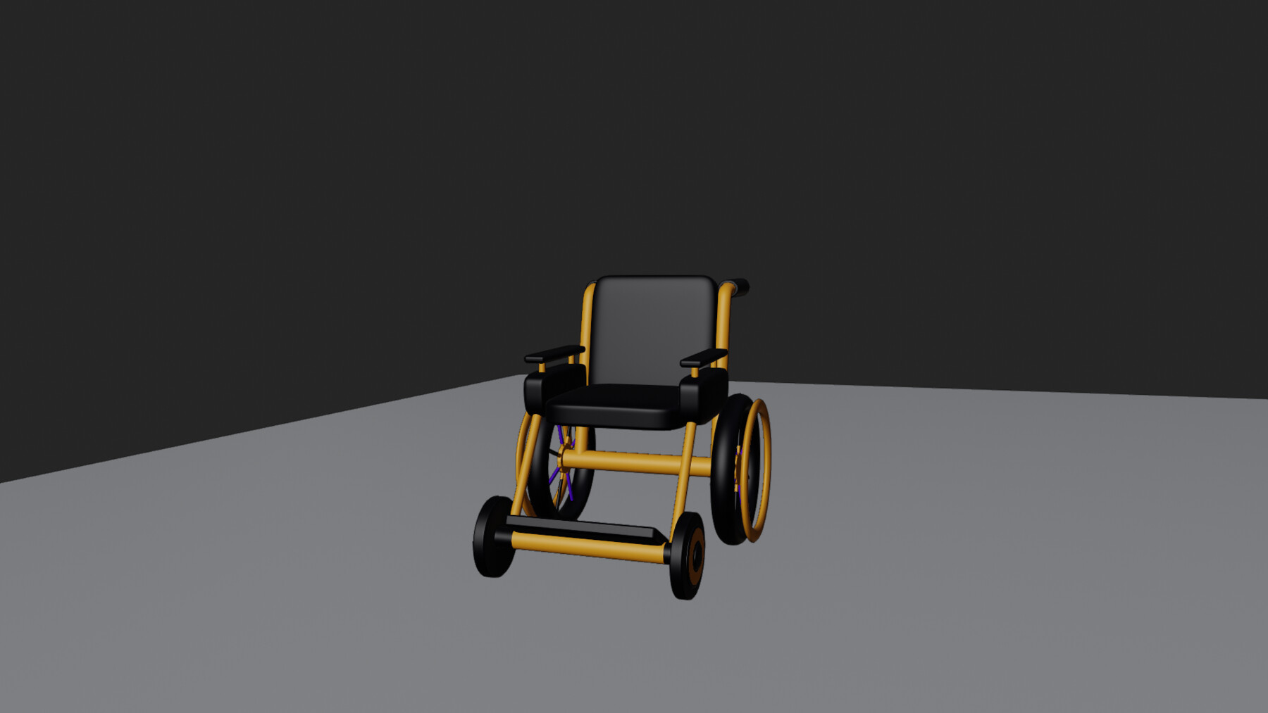 ArtStation - 3D wheelchair | Game Assets