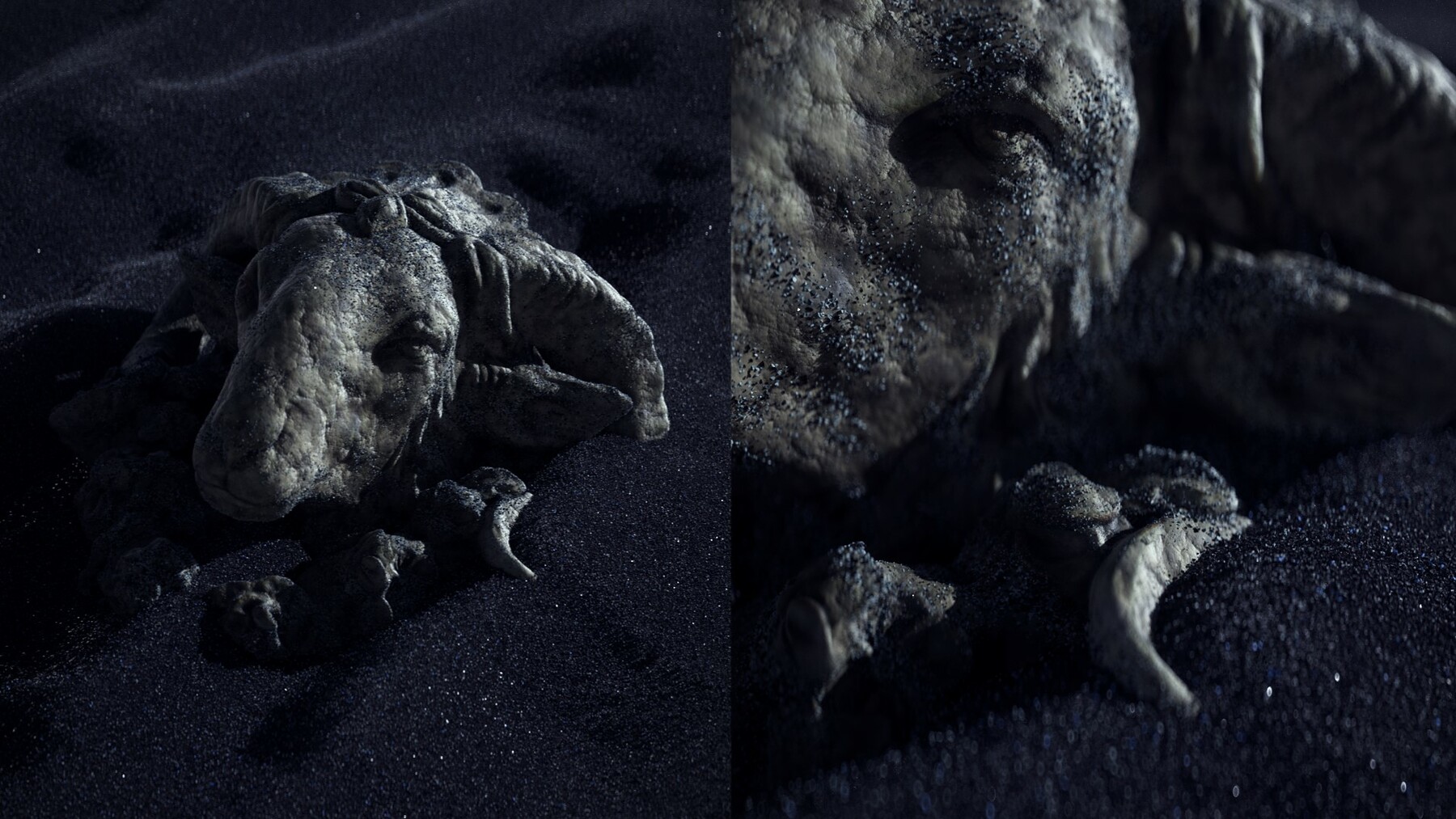 ArtStation - Procedural Sand scenes C4d/Octane | Resources
