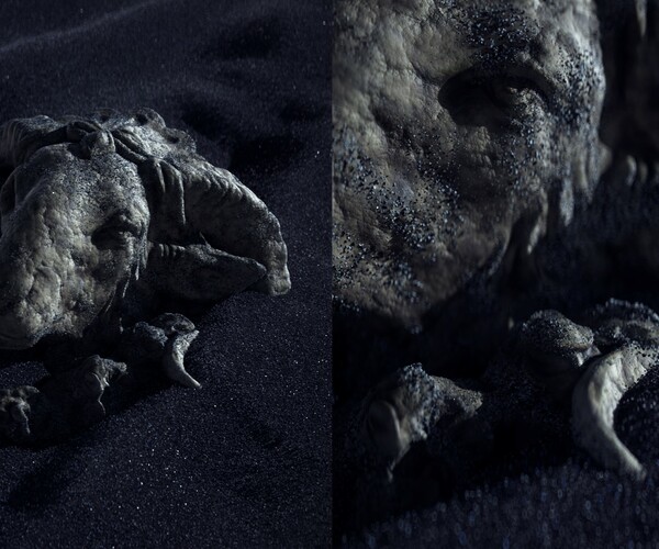 ArtStation - Procedural Sand scenes C4d/Octane | Resources