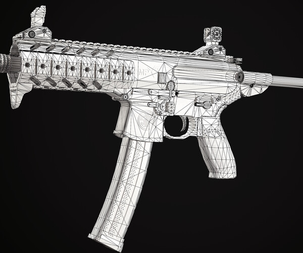 ArtStation - Sig Sauer MPX | Game Assets
