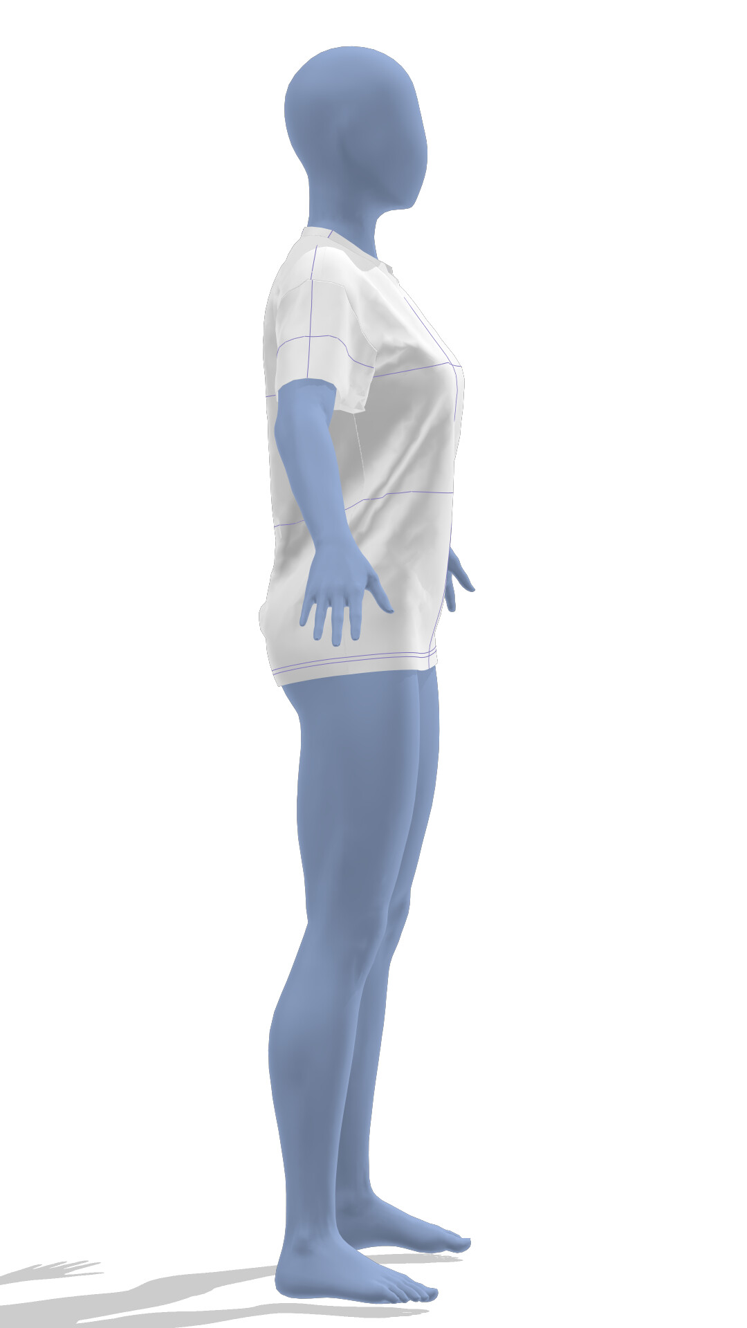 ArtStation - Faceless mannequin Clo3d | Resources