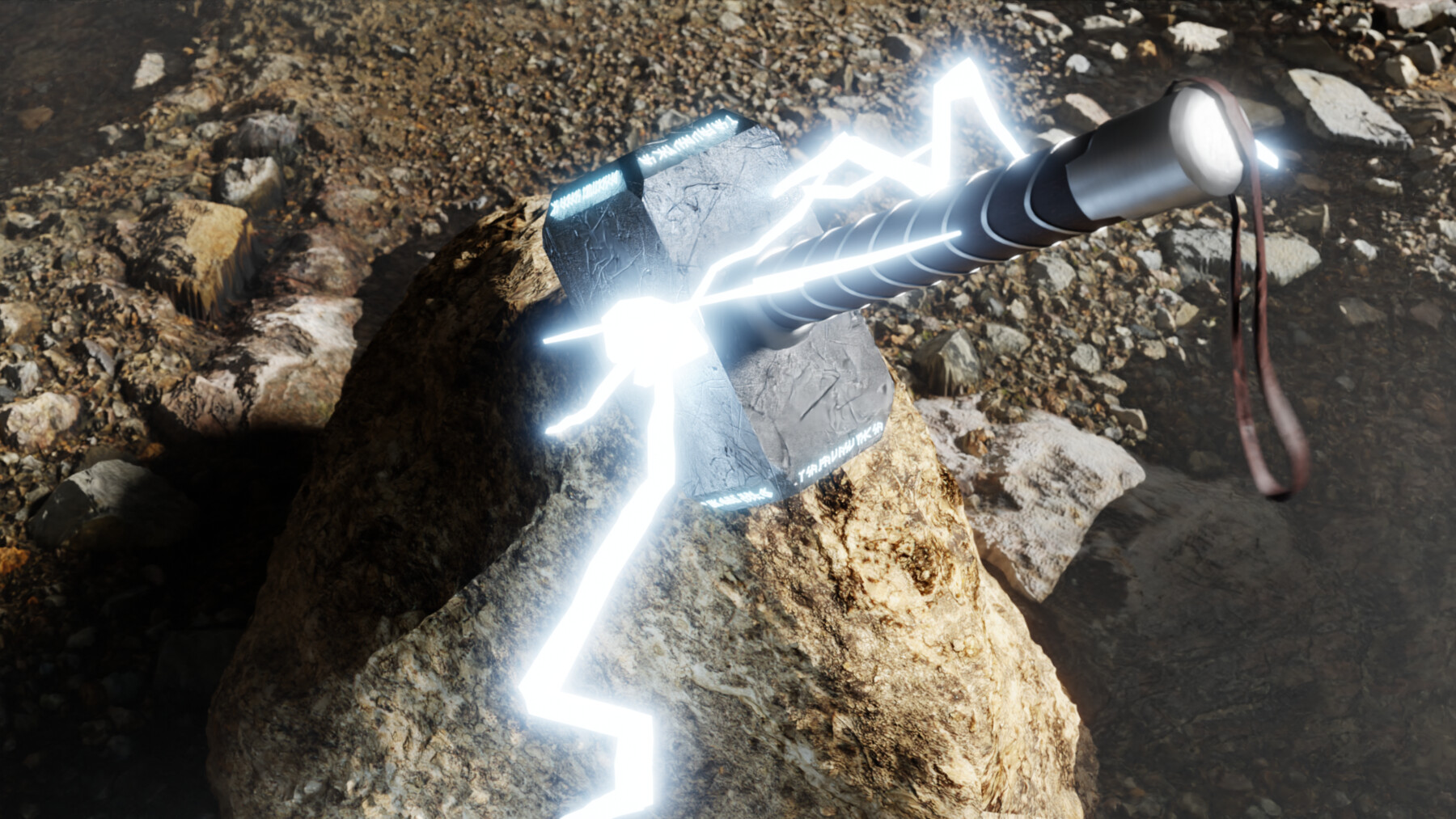 ArtStation - Mjolnir 3D model | Game Assets