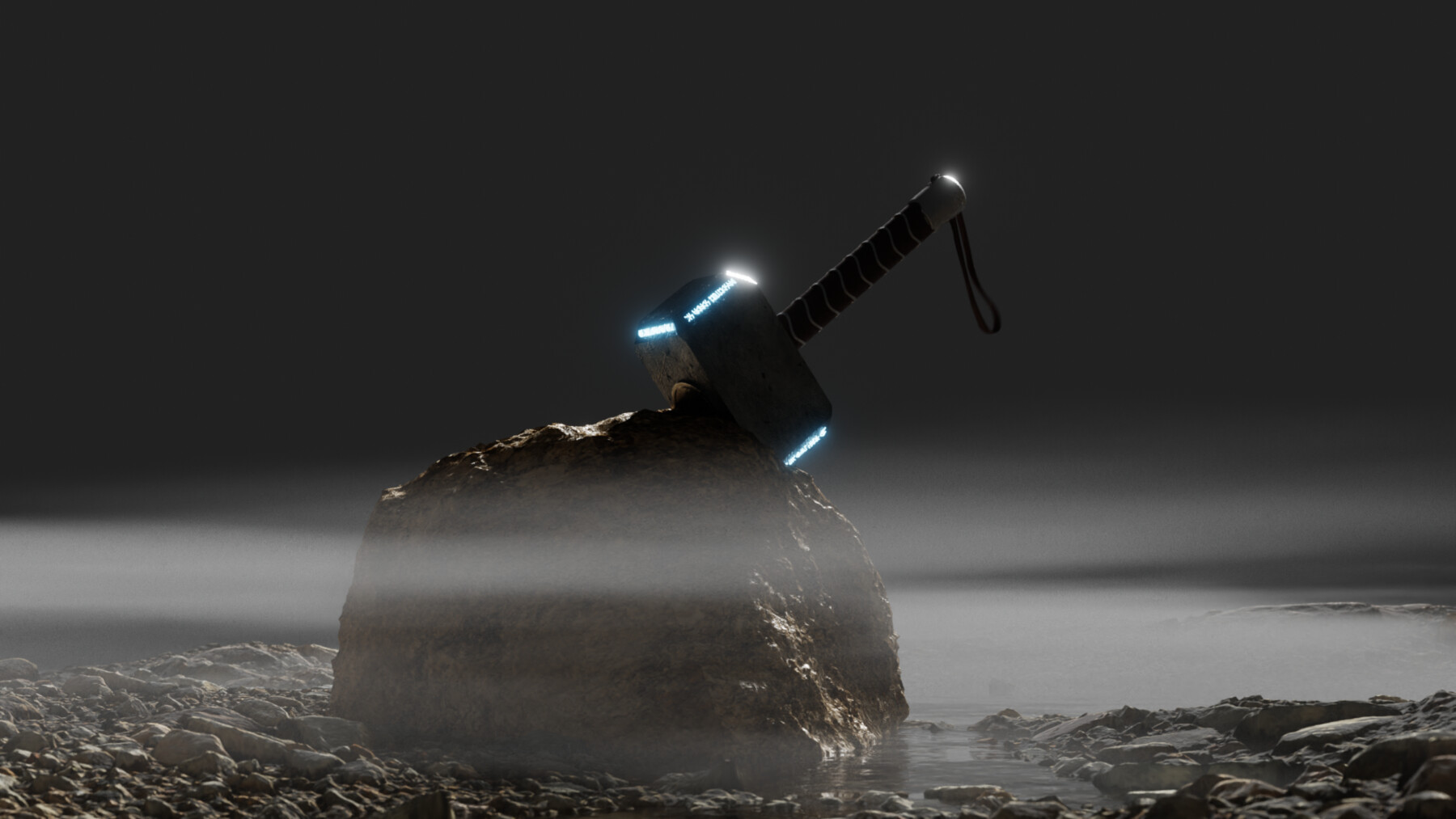 ArtStation - Mjolnir 3D model | Game Assets