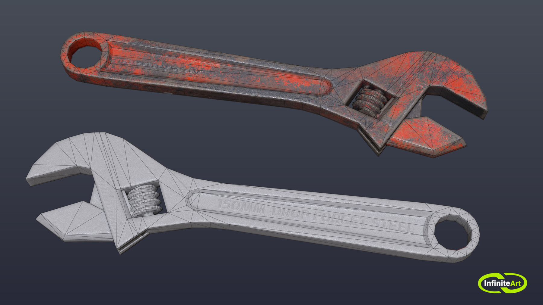 ArtStation - Wrench | Game Assets