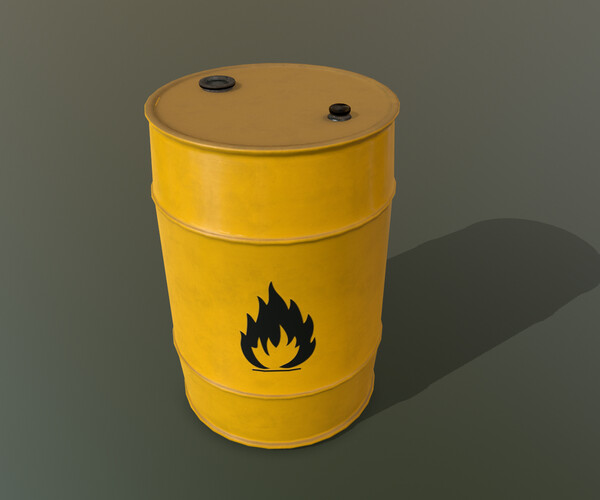 ArtStation - Barrel Set | Game Assets