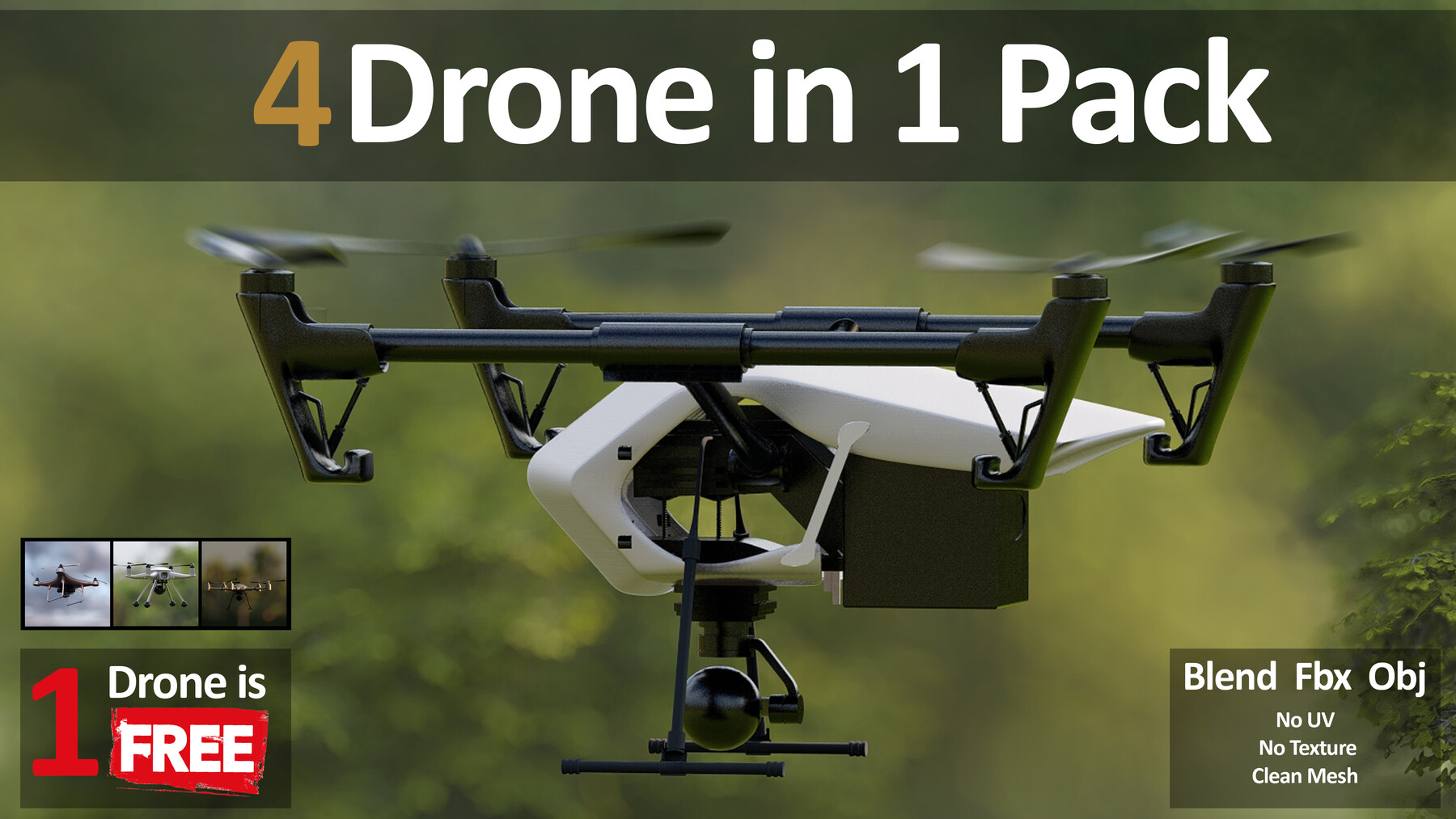 ArtStation - Drone | Game Assets