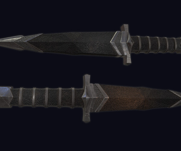 ArtStation - Dark assasin dagger | Game Assets