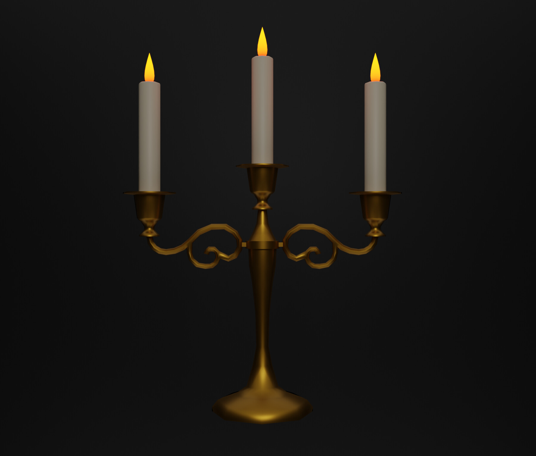 ArtStation - Candlestick | Game Assets
