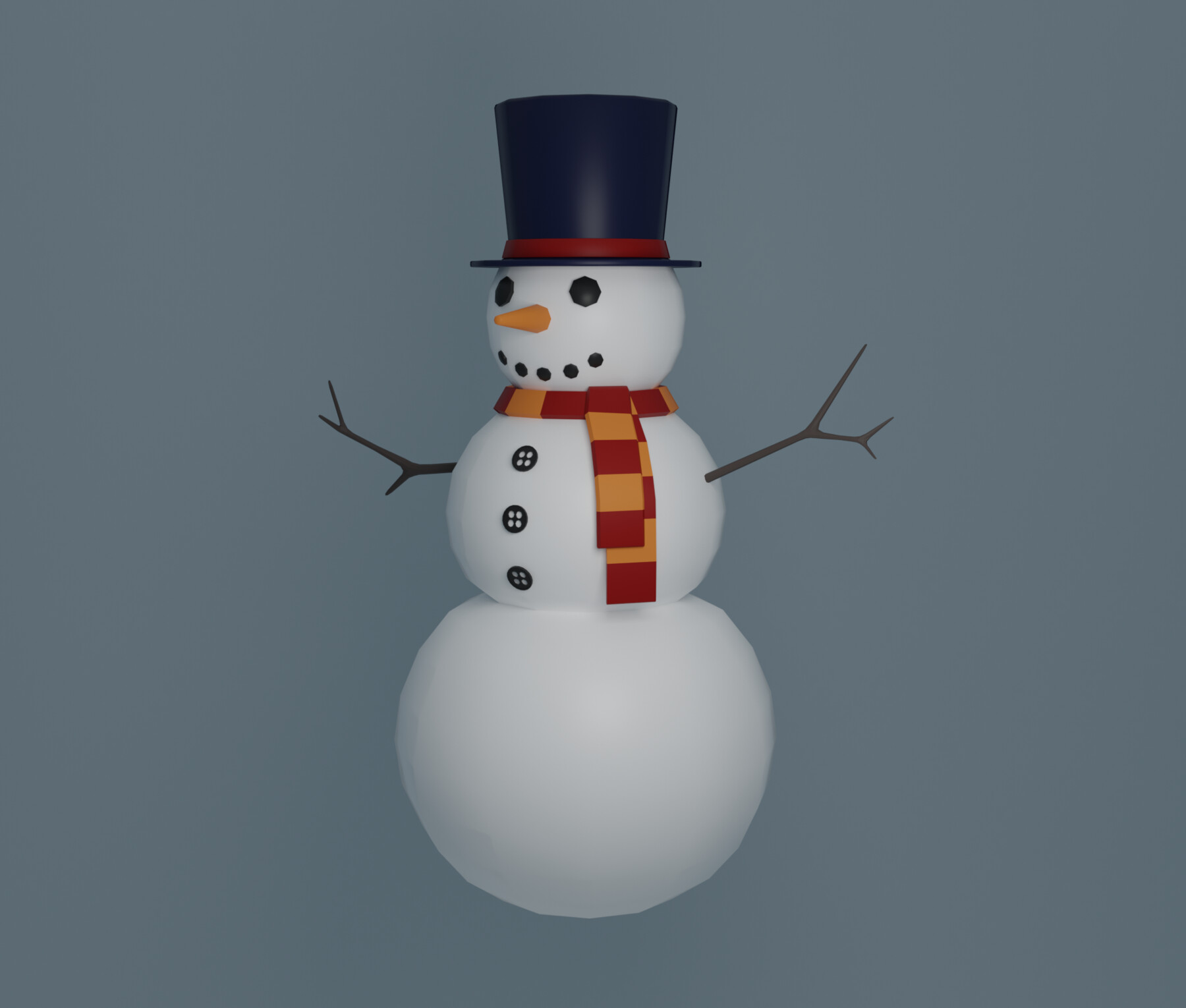 ArtStation - Snowman | Game Assets