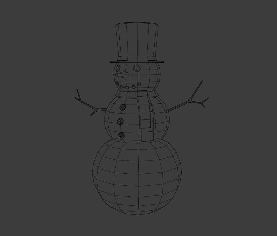 ArtStation - Snowman | Game Assets