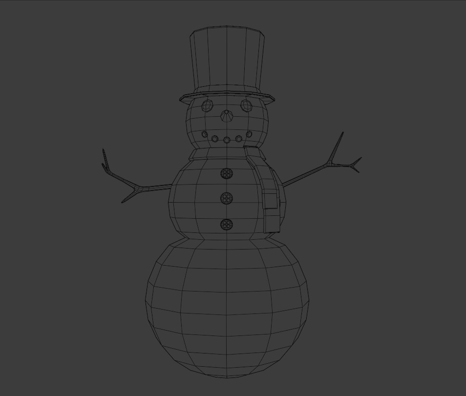 ArtStation - Snowman | Game Assets