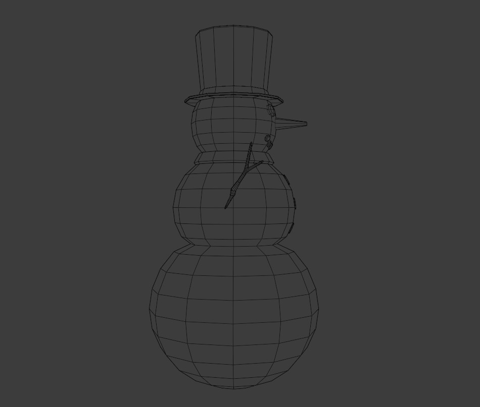 ArtStation - Snowman | Game Assets