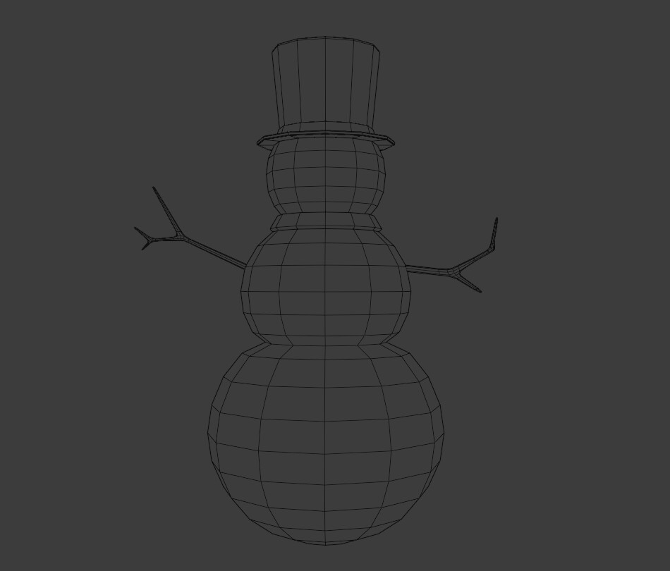 ArtStation - Snowman | Game Assets