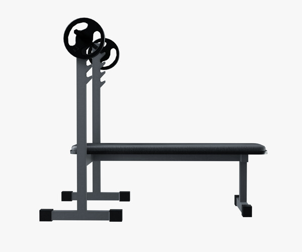 ArtStation - Bench Press | Game Assets