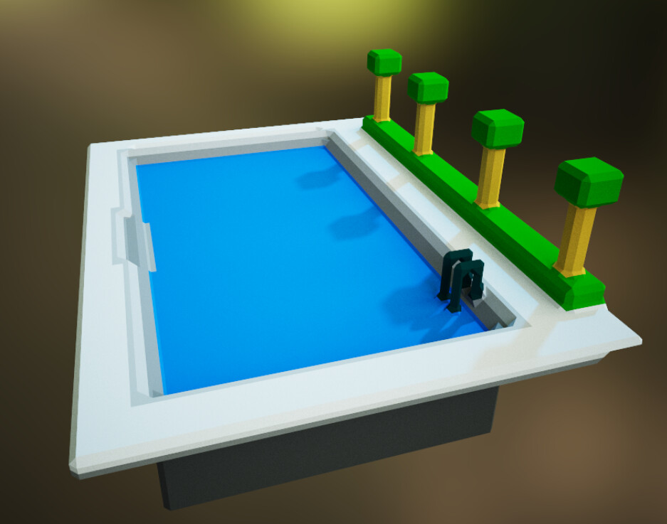 ArtStation - Swimming Pool | Game Assets
