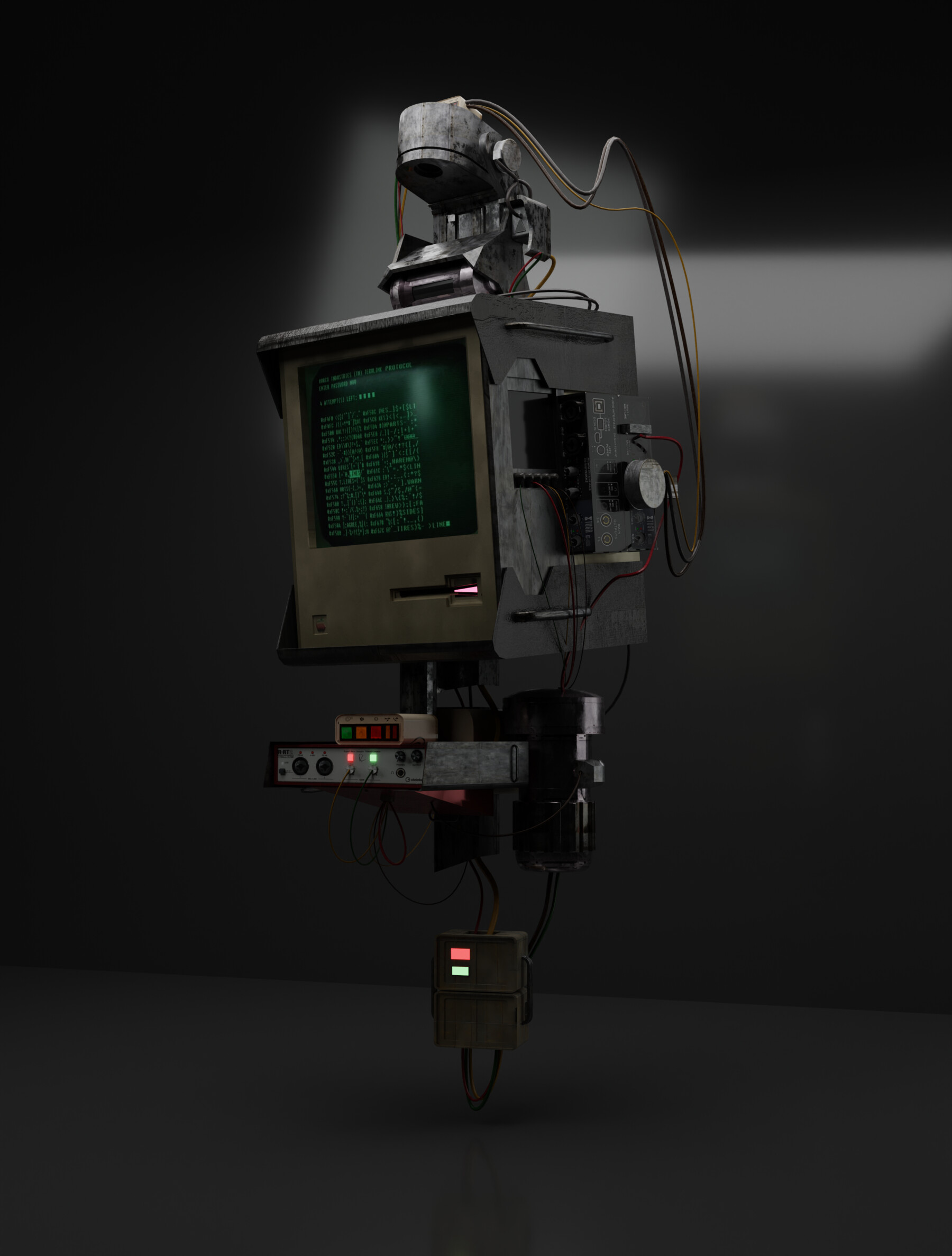 ArtStation - Scifi Retro Computer Asset | Game Assets