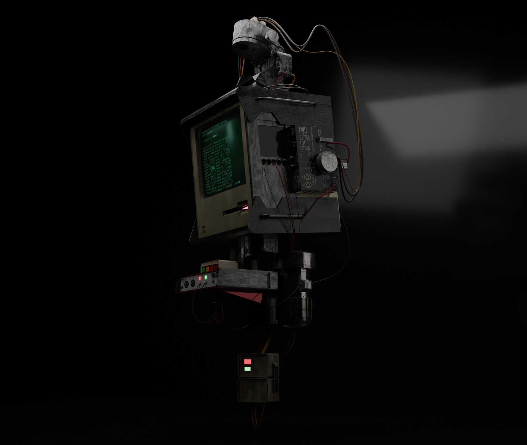 ArtStation - Scifi Retro Computer Asset | Game Assets