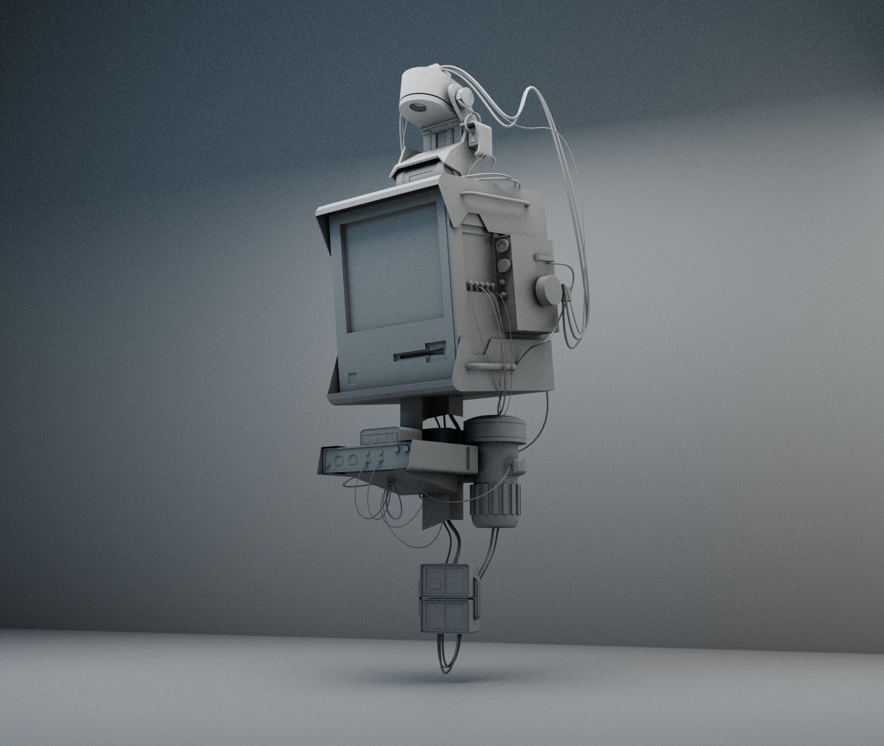 ArtStation - Scifi Retro Computer Asset | Game Assets