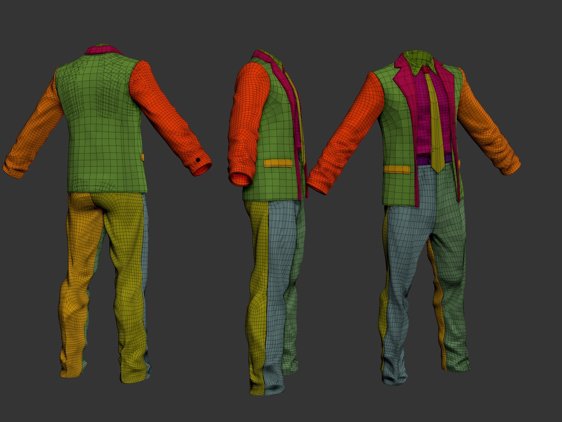 ArtStation - Men suit | Resources