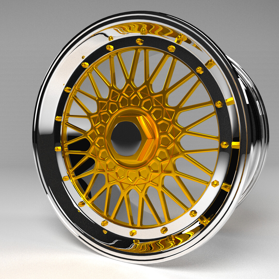 ArtStation - Pack of rims BBS | Game Assets