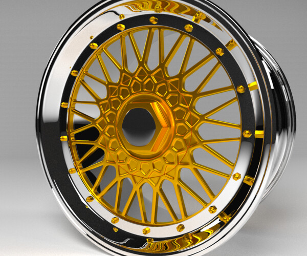 ArtStation - Pack of rims BBS | Game Assets