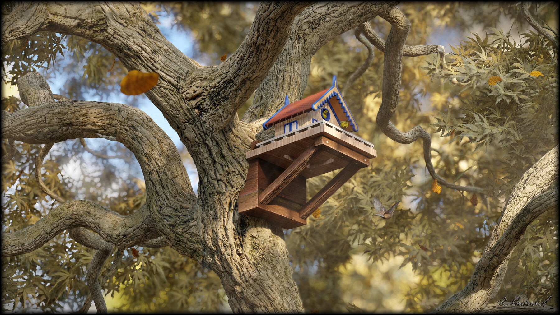 ArtStation - Birdhouse | Game Assets