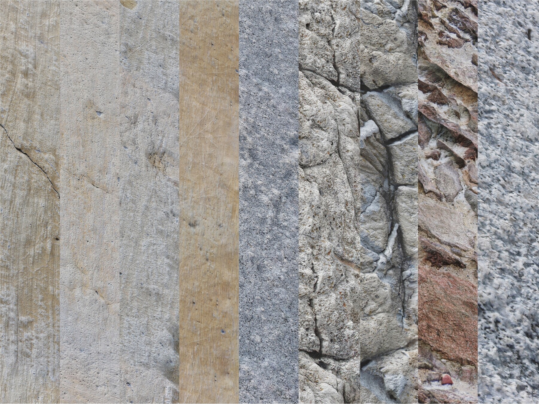 ArtStation - Stone Walls Materials Pack 2 - 19 Materials | Game Assets