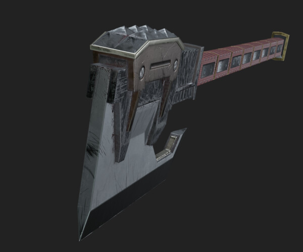 ArtStation - Axe Modern Combo Weapon Pack | Game Assets