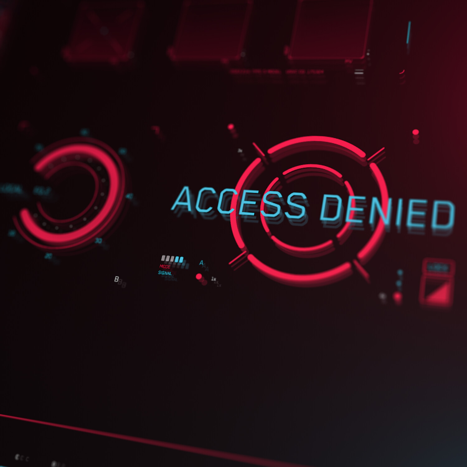 Artstation Cyberpunk Ui Game Assets