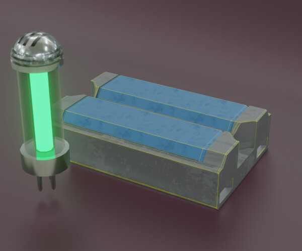 ArtStation - Sci-fi Injector or tracker | Game Assets