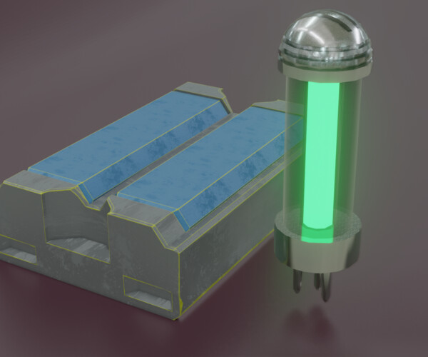 ArtStation - Sci-fi Injector or tracker | Game Assets