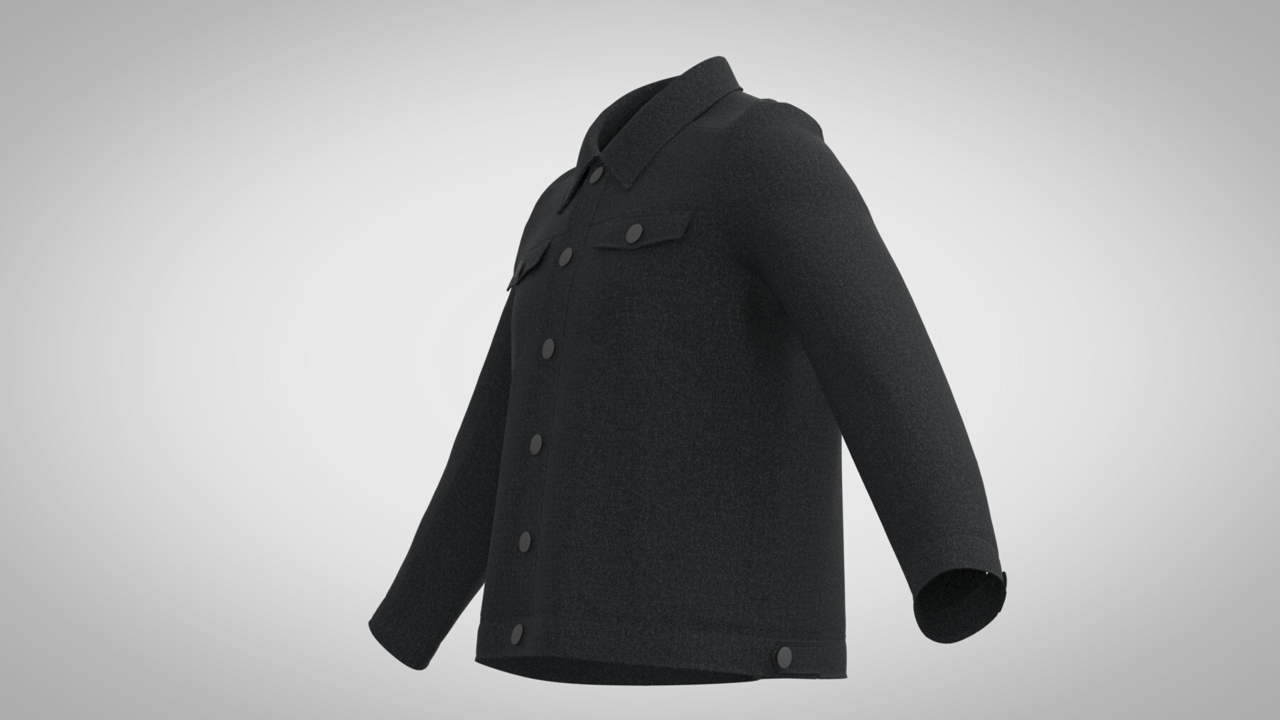 ArtStation - Denim Jacket, Marvelous Designer, Clo3D, +fbx, +obj | Game ...