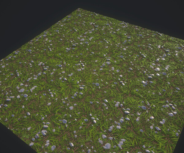 ArtStation - Stylized Ground Textures - Grass/Rocks/Flowers | Game Assets