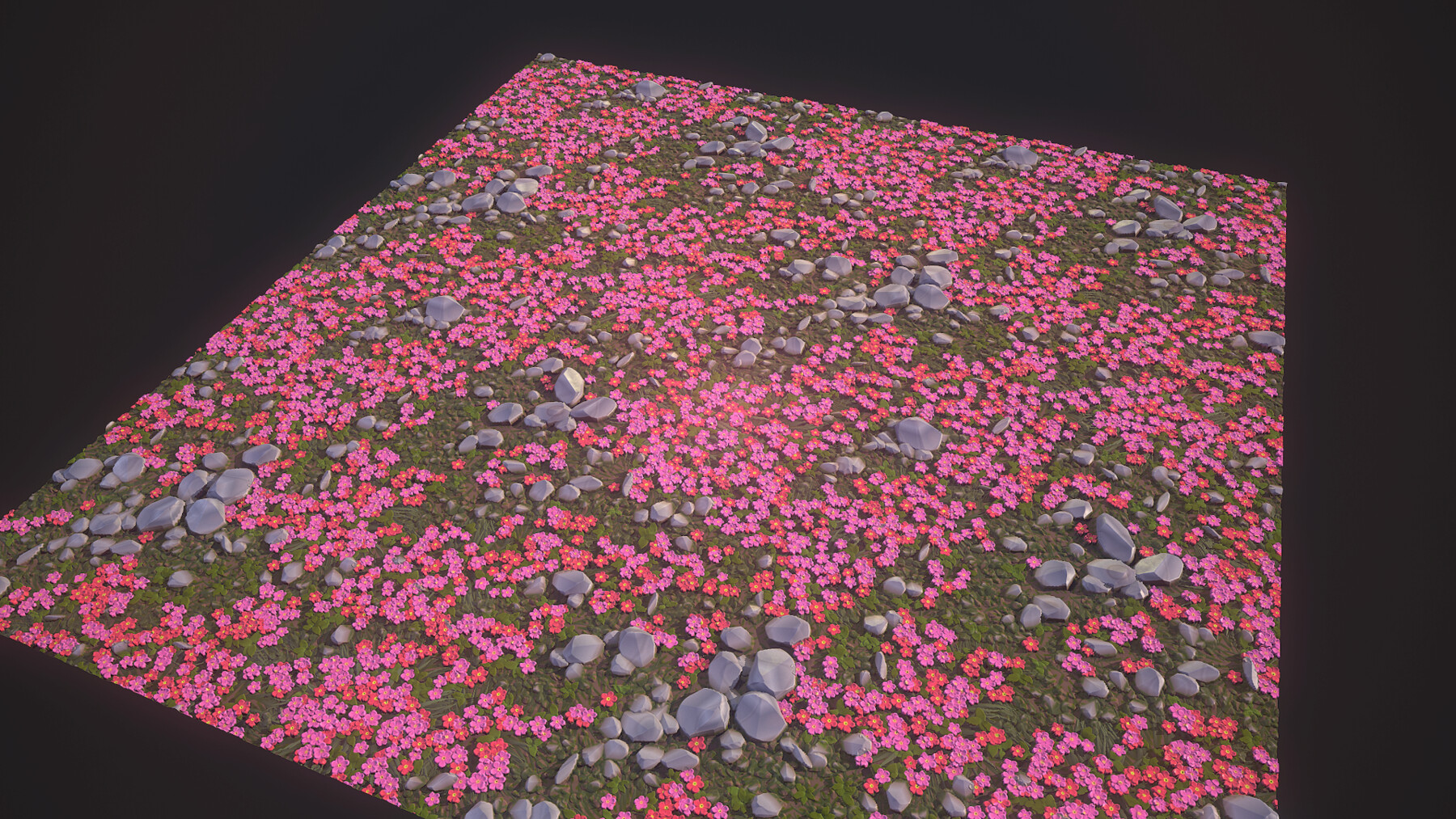 ArtStation - Stylized Ground Textures - Grass/Rocks/Flowers | Game Assets