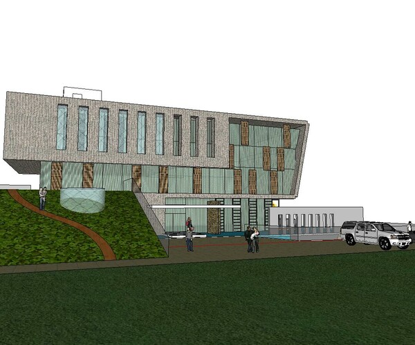 ArtStation - Sales Exhibition Hall-Sales Office-Shop-02 | Resources