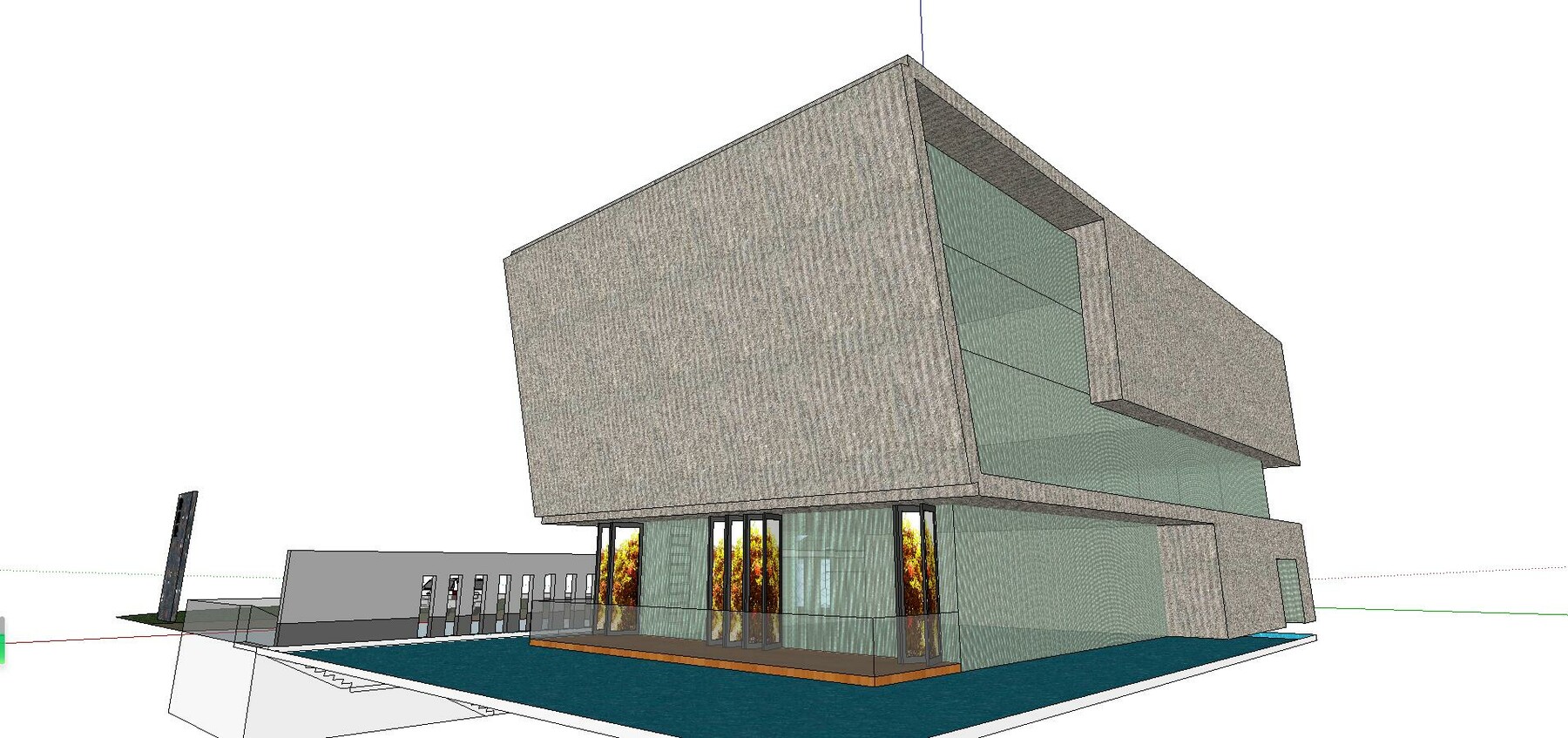 ArtStation - Sales Exhibition Hall-Sales Office-Shop-02 | Resources