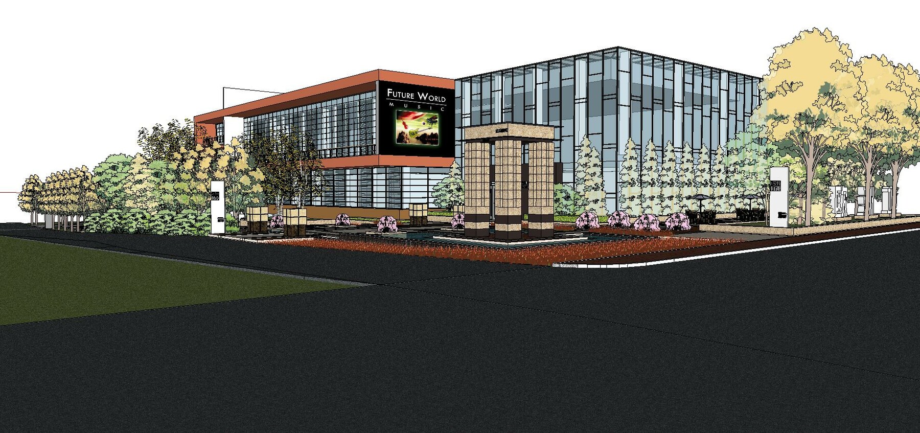 ArtStation - Sales Exhibition Hall-Sales Office-Shop-014 | Resources