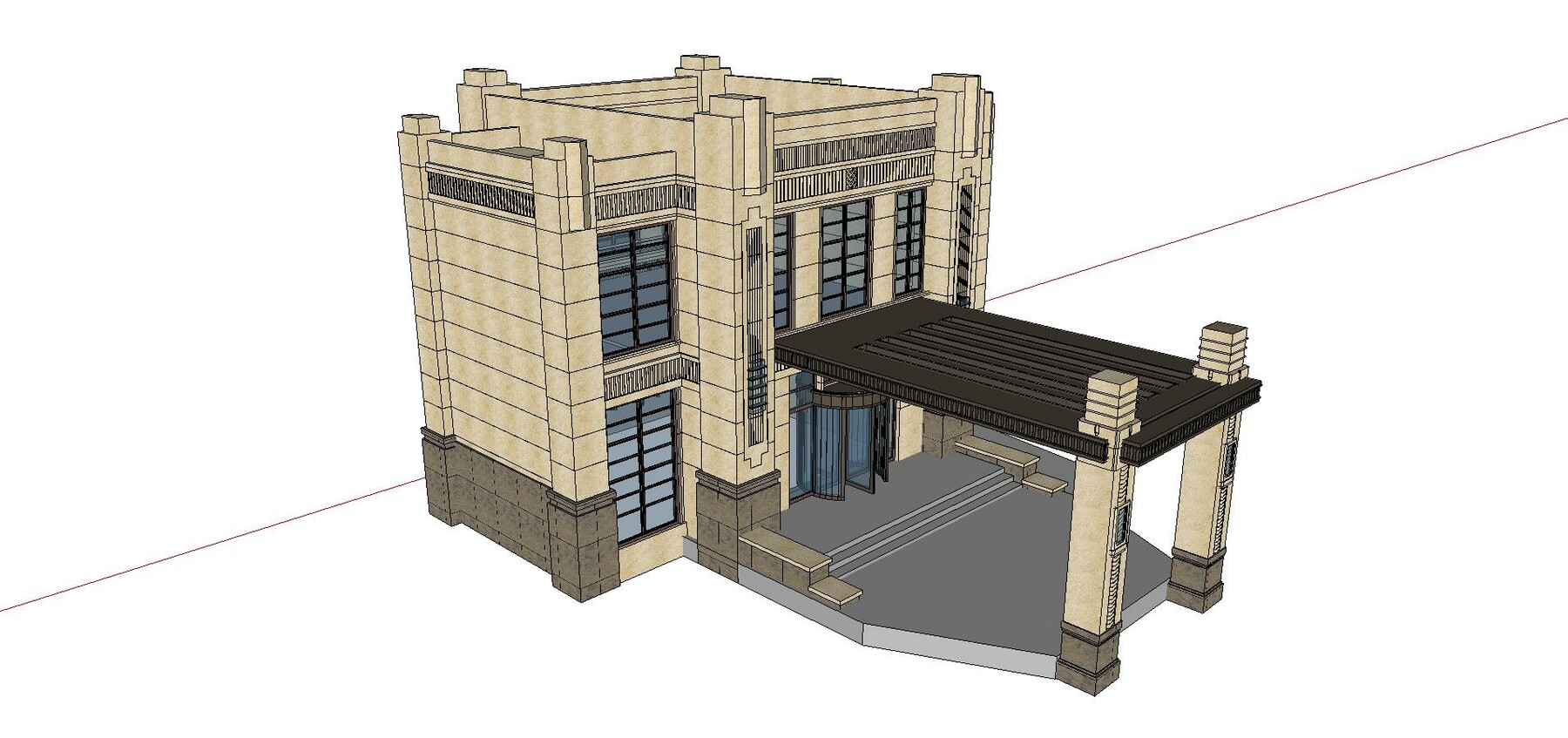 ArtStation - Sales Exhibition Hall-Sales Office-Shop-027 | Resources