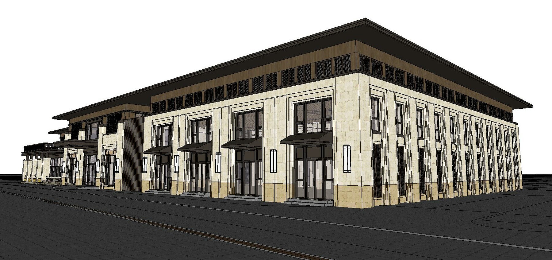 ArtStation - Sales Exhibition Hall-Sales Office-Shop-035 | Resources