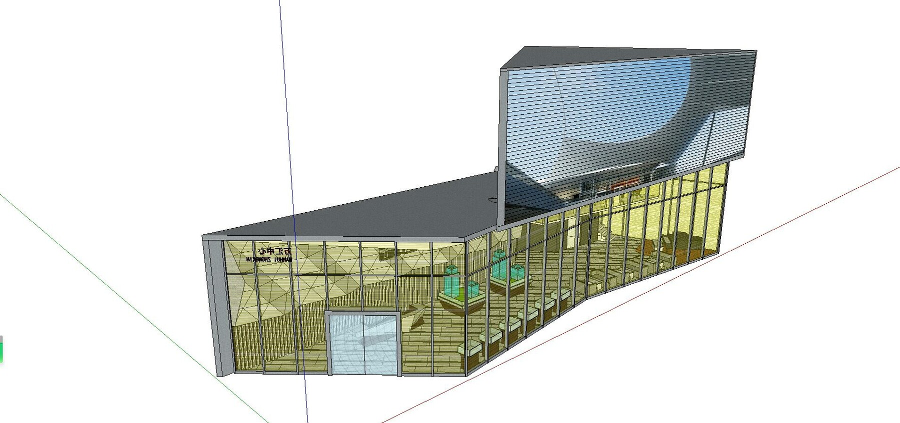 ArtStation - Sales Exhibition Hall-Sales Office-Shop-051 | Resources